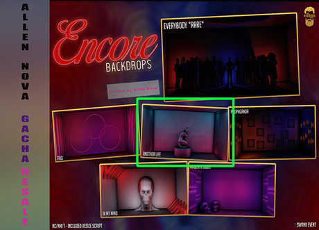 Second Life Marketplace - Another Life - Encore Backdrops - The Bearded Guy