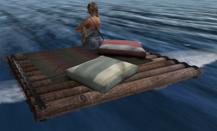 Second Life Marketplace - BEAUTIFUL PURPLE ~~WATER RAFT / W MENU ...