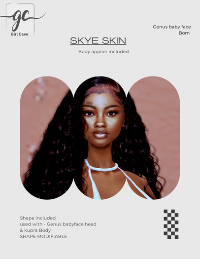 Second Life Marketplace Gc Skye Skin