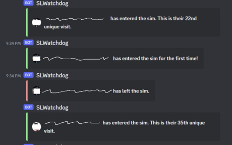 Second Life Marketplace - Discord Sim Bot (SLWatchdog)