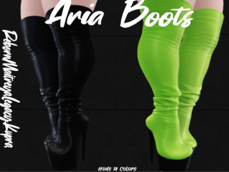 Second Life Marketplace - {Chaotic} Aria Boots {Add Me} Fixed