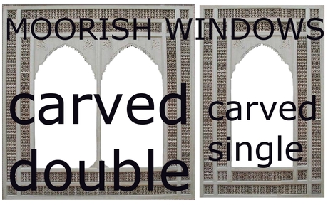 Second Life Marketplace - Moorish carved windows (textures)