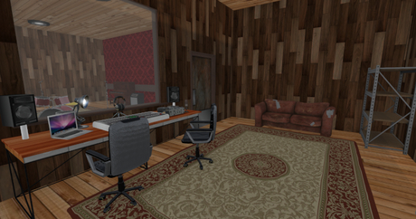 Second Life Marketplace - [A] Recording Studio Backdrop