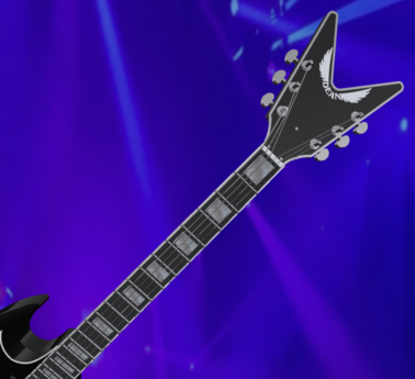 Second Life Marketplace - Dark Horse Dean SGV Black Gloss (Box)