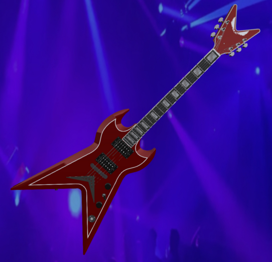 Second Life Marketplace - Dark Horse Dean SGV Devil Red Gloss (Box)