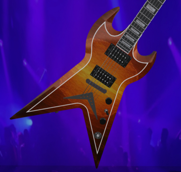 Second Life Marketplace - Dark Horse Dean SGV Red Woodburst (Box)