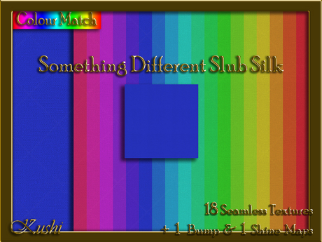 Second Life Marketplace - Something Different Slub Silk Solid Seamless ...