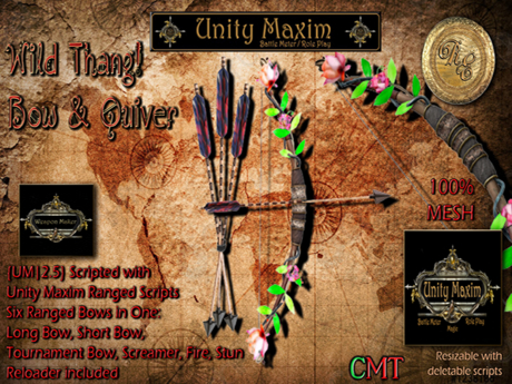 Second Life Marketplace - Wild Thang Bow - UM 2.5 UNITY MAXIM