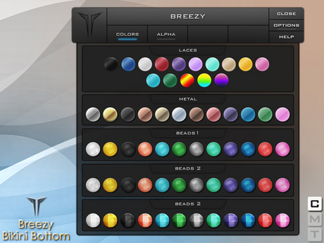 Second Life Marketplace - **RE** Breezy Bikini Bottom & Sarong - LILA ...