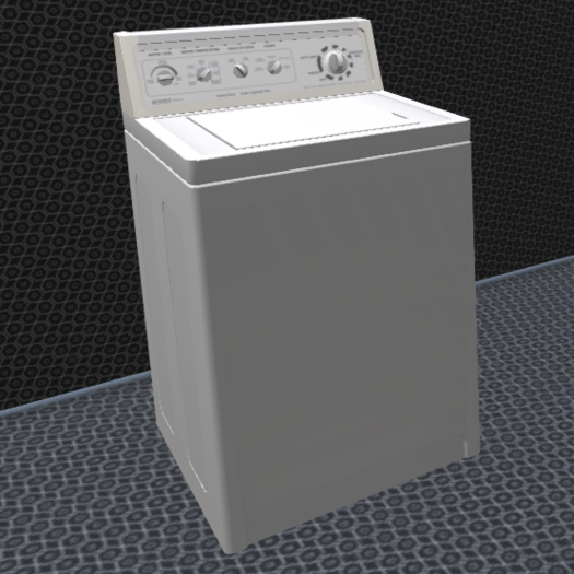 Second Life Marketplace - /AVP/ Washing Machine *WEAR ME*