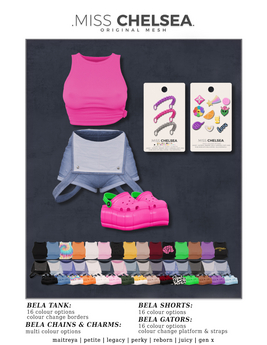 Second Life Marketplace - .miss chelsea. DEMO Bela Set