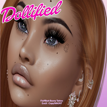 Second Life Marketplace - Dollified - Fluffbutt Tattoo EvoX