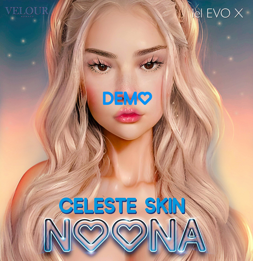 Second Life Marketplace - [::NOONA::] Celeste Skin DEMO