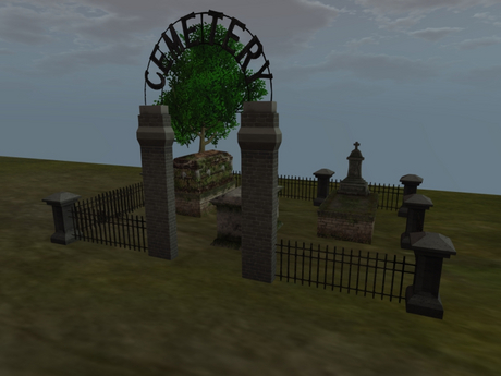Second Life Marketplace - Cemetery Set 1