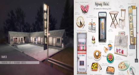 Second Life Marketplace - ionic : Highway Motel sign
