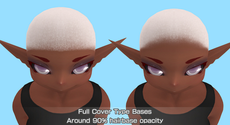 Second Life Marketplace - 【VW】Tintable BoM Fuzzy Hairbases for the IMP Head