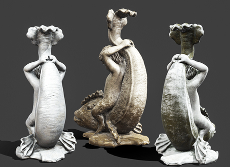 Second Life Marketplace - Art Studio.FULL PERM \\ Water Spirit Statue