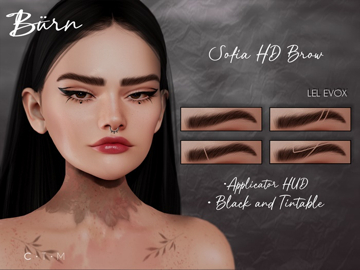 Second Life Marketplace - BURN - SOFIA HD BROW