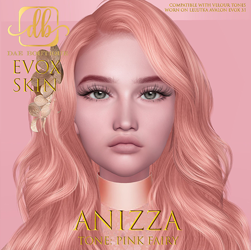 Second Life Marketplace - ANIZZA SKIN EVOX PINK FAIRY