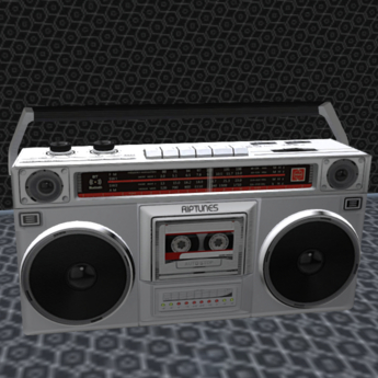 Second Life Marketplace - /AVP/ Boombox 90s *WEAR ME*