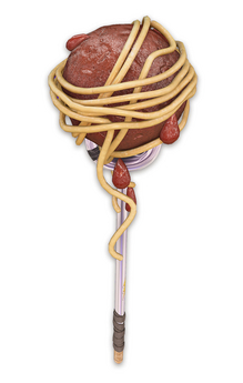 Second Life Marketplace - Hangry - Food fight - spaghetti meatballs