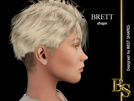 Second Life Marketplace - [BS] BRETT female shape for [AK ADVX] - Pride ...