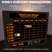 Second Life Marketplace - Weekly Club Event Schedule Board (L2)
