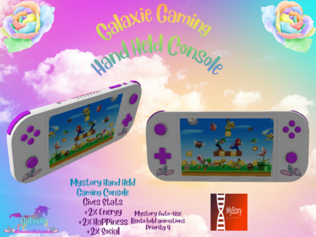 Second Life Marketplace - Galaxie- Hand Held Gaming Console - Prism ...