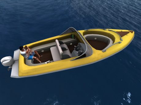 Second Life Marketplace - Beach Fun - Speed Boat