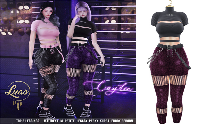 Second Life Marketplace - Luas Cayden Berry & Grey