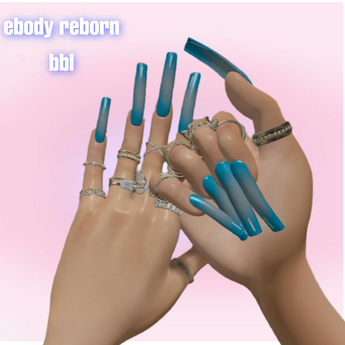 Second Life Marketplace - Mango Milk - Fiora nails