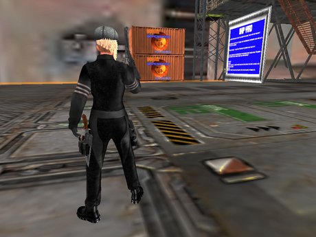 Second Life Marketplace - space station crew work coverall female- black