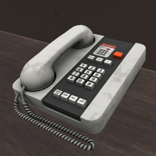 Second Life Marketplace - /AVP/ Office Phone 90s *WEAR ME*