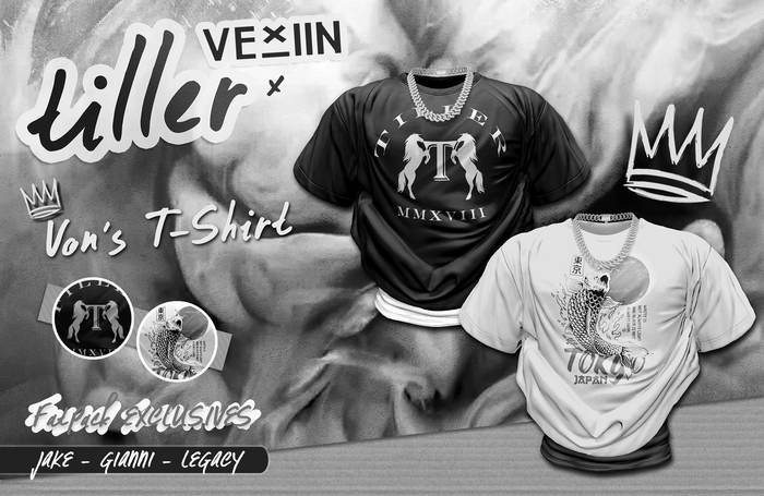 Second Life Marketplace - Tiller x Vexiin // Von's T-Shirt (DEMO)