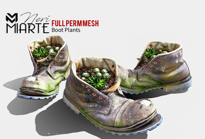 Second Life Marketplace - .::Neri M I A R T E ::.Full Permission Boot ...