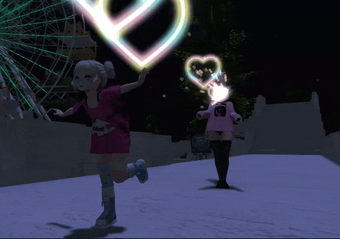 Second Life Marketplace - (MIRAI) Kiss Blower [Rainbow] - Blow Kiss
