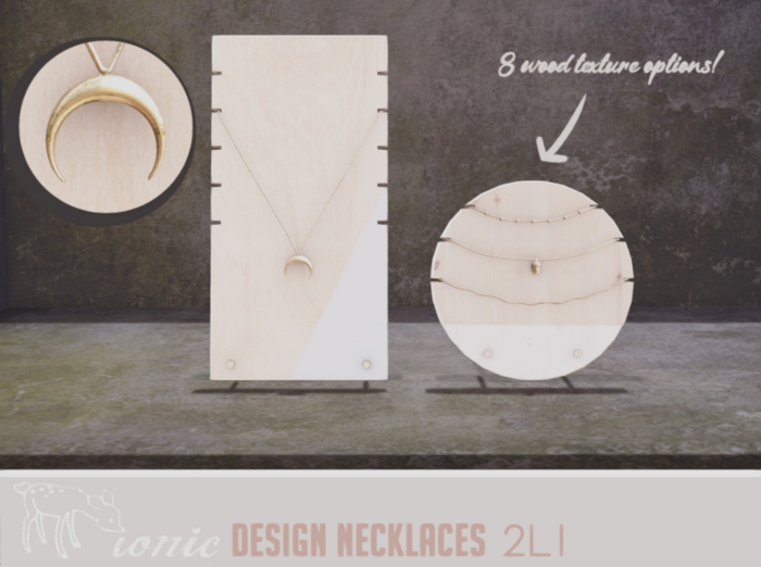 Second Life Marketplace 2 Ionic Design Necklaces