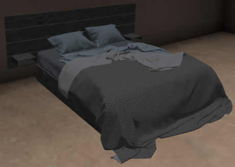 Second Life Marketplace - /AVP/ Messy Bed *WEAR ME*