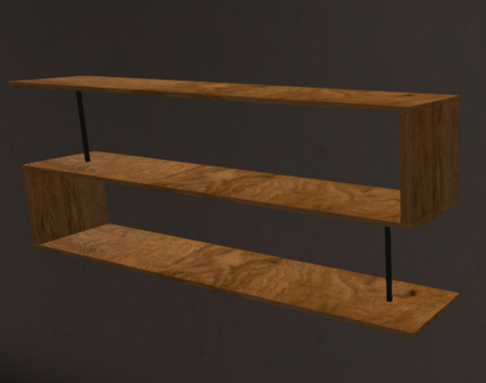 Second Life Marketplace - /AVP/ Simple Shelf *WEAR ME*