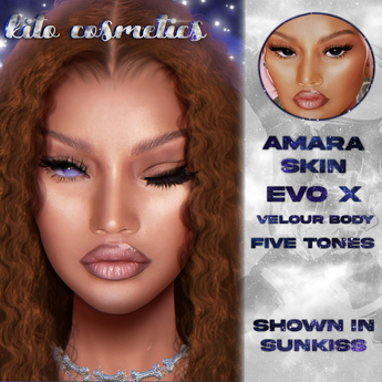 Second Life Marketplace - [KITO] - AMARA SKIN - FATPACK