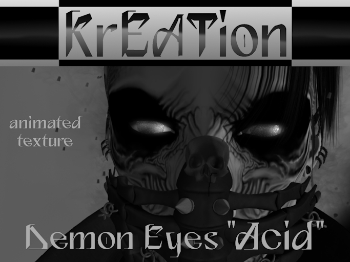 Second Life Marketplace - ## Kreation ## Demon Eyes "Acid" (animated) DEMO