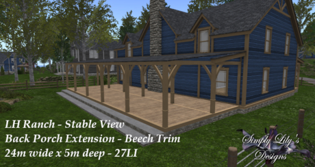 Second Life Marketplace - LH Ranch - Stable View/Stable Ridge Extension ...