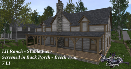 Second Life Marketplace - LH Ranch - Stable View/Stable Ridge Screen ...