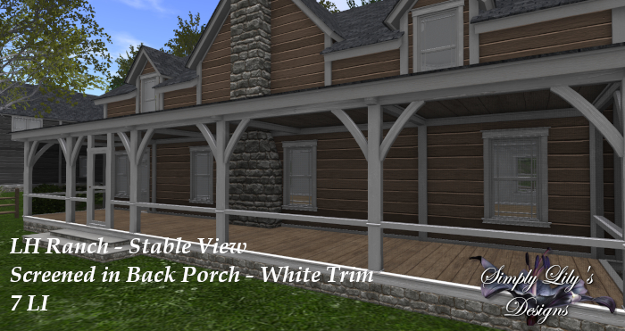 Second Life Marketplace - LH Ranch - Stable View/Stable Ridge Screen ...