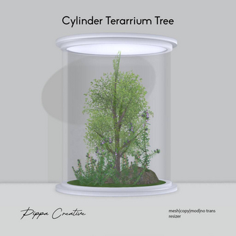 Second Life Marketplace - PC Cylinder Tree Terrarium
