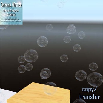 Second Life Marketplace - SOAP BUBBLES SCRIPT