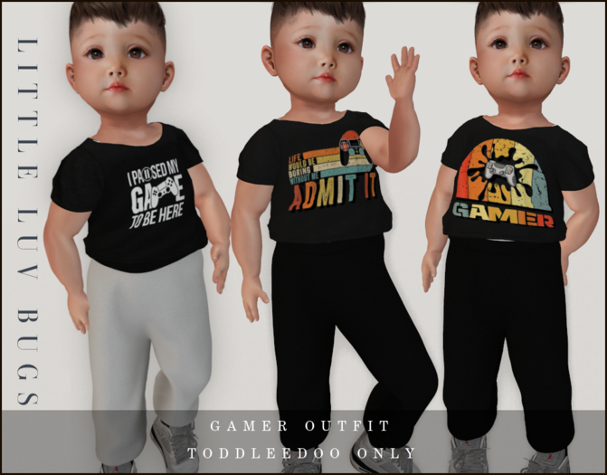 Second Life Marketplace - LLB - Gamers Outfit