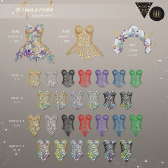 Second Life Marketplace - ERSCH & BEO - Aquarida gacha_Crown RARE ...