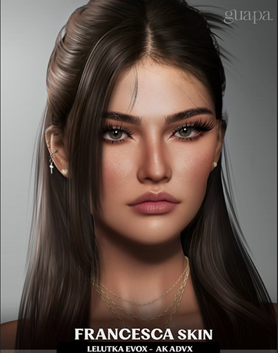 Second Life Marketplace - Guapa - Francesca Skin (LELUTKA EVOX) Rose Kiss
