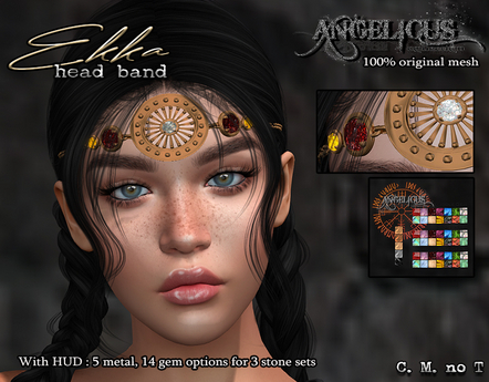 Second Life Marketplace - :ANGELICUS: -Ekka- head band